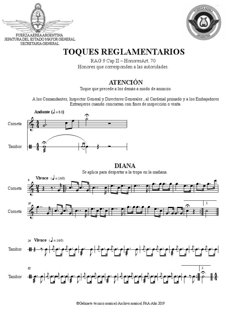 Toques Reglamentarios | PDF | Argentina | Instituciones gubernamentales