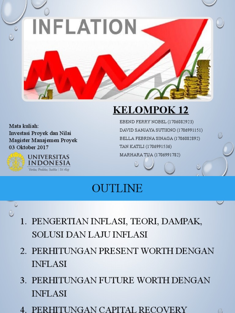 Inflasi - Kelompok 12 | PDF