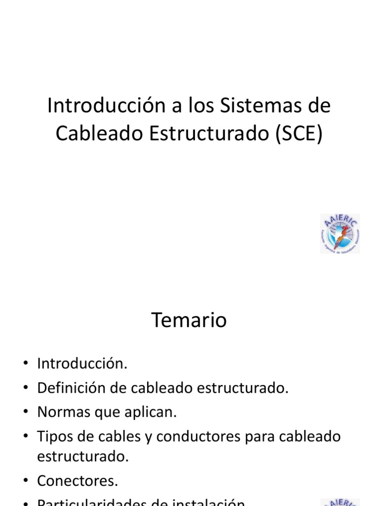 Introducción Al Cableado Estructurado | PDF | Fibra óptica | Ingenieria Eléctrica