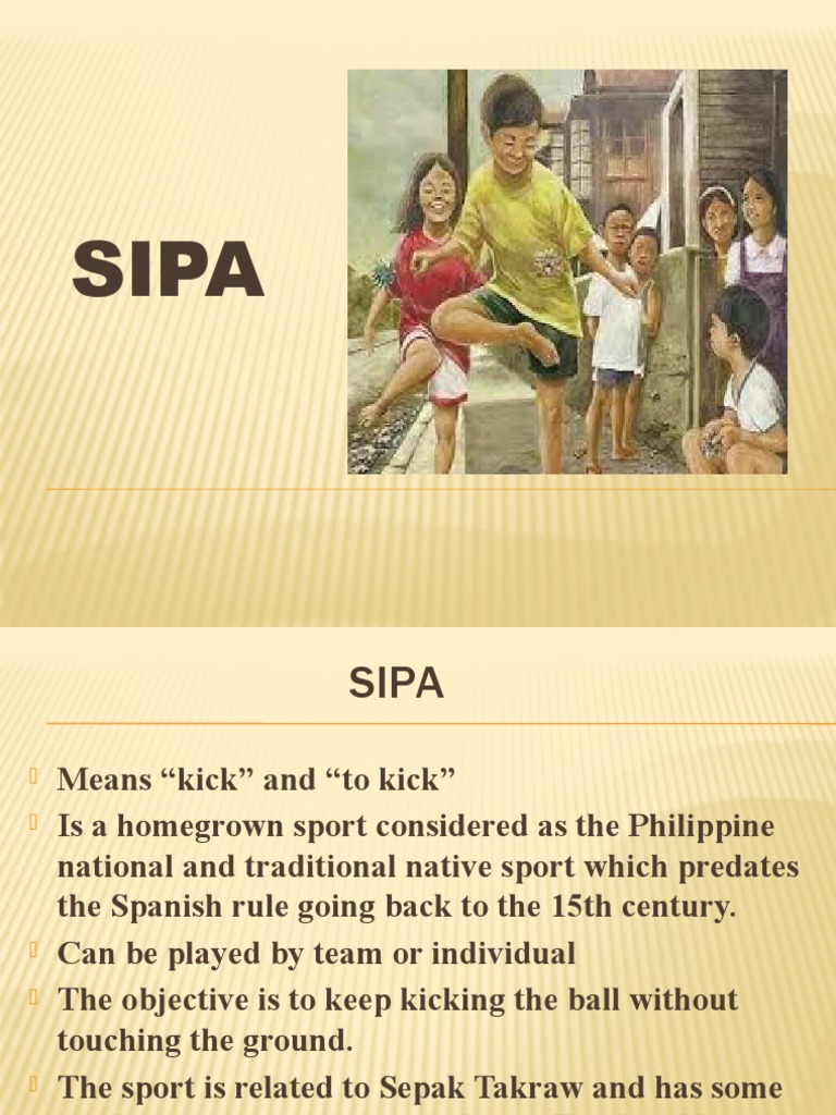 Philippine National Game Sipa