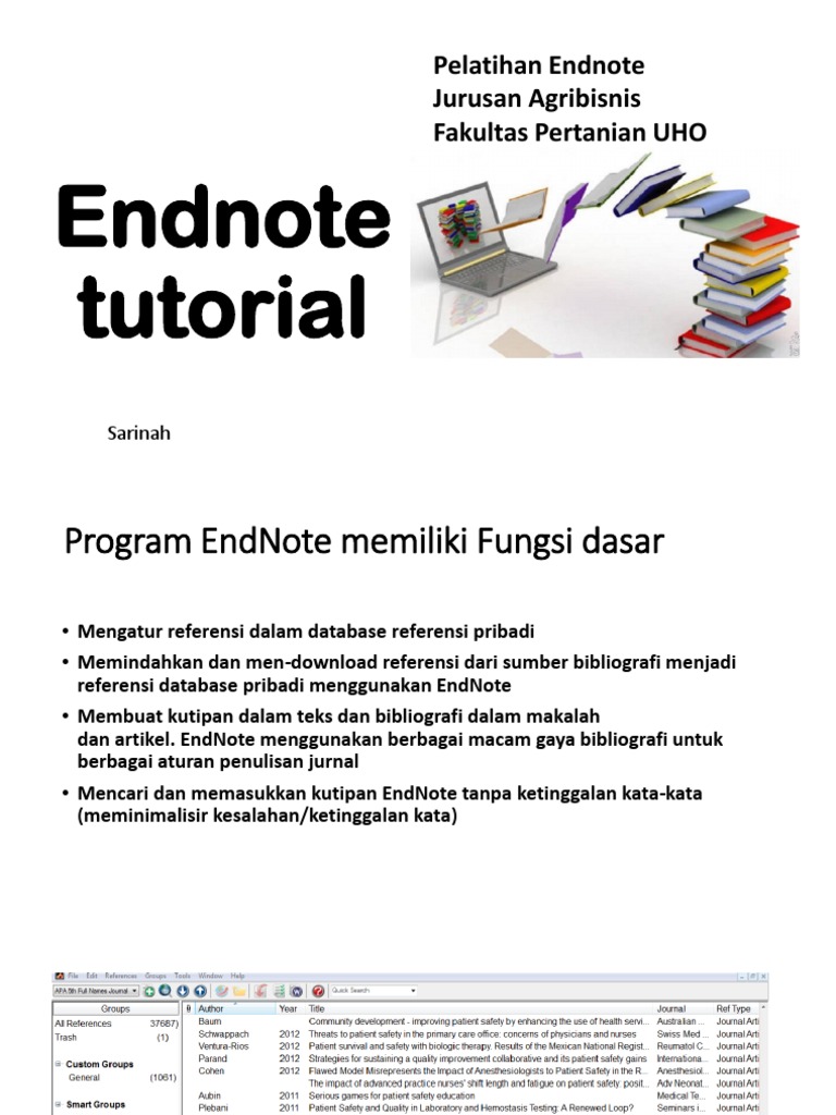 Endnote TUTORIAL-makalah | PDF | Komputer