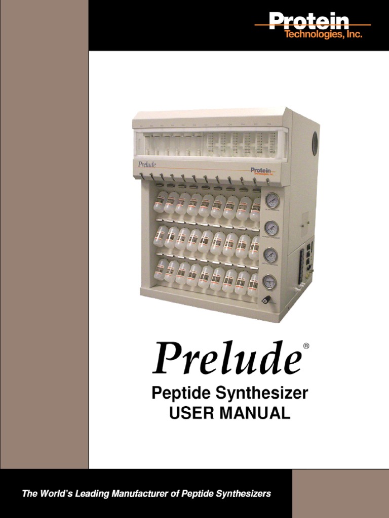Prelude User Manual - Protein Technologies | PDF