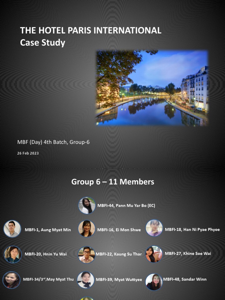 Hotel Paris Case Group6 20.2.23 | PDF | Employment | Performance Appraisal
