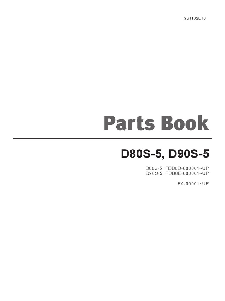 d90s 5 Sb1102e10 Em0pafdb0dfdb0e 1160 Db58 3s Parts Book | PDF | Brake ...