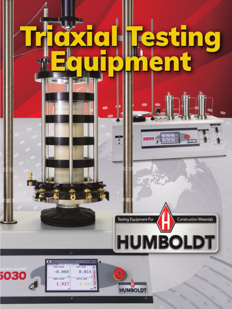 Humboldt Triaxial Equipment Guide | PDF | Computing | Computer Engineering