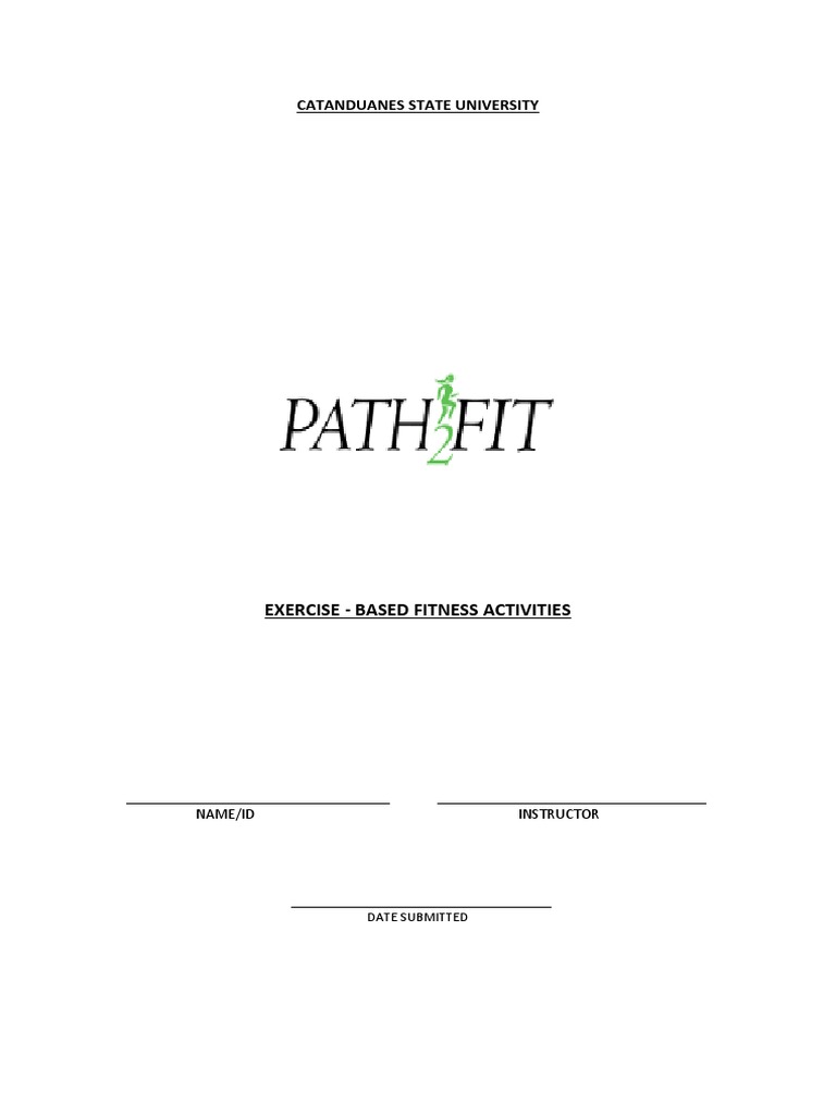 Pathfit Activity 1 | PDF
