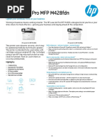Datasheet - HP Color LaserJet Managed MFP E47528 Series | PDF | Image ...