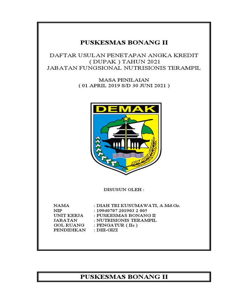 Cover Dupak | PDF