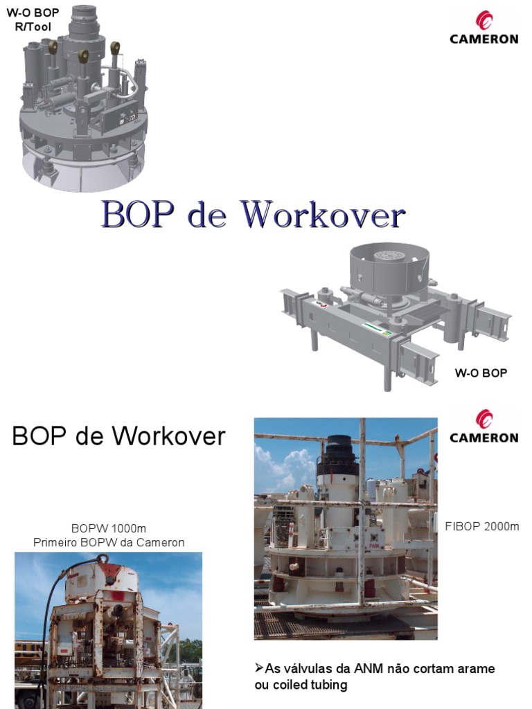 Workover BOP: Equipamento para Intervenção Segura em Poços Submarinos | PDF