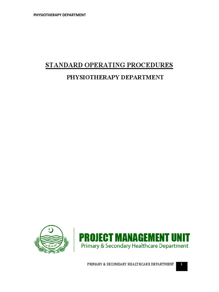 Physiotherapy Manual Guidelines | PDF | Physical Therapy | Health Care