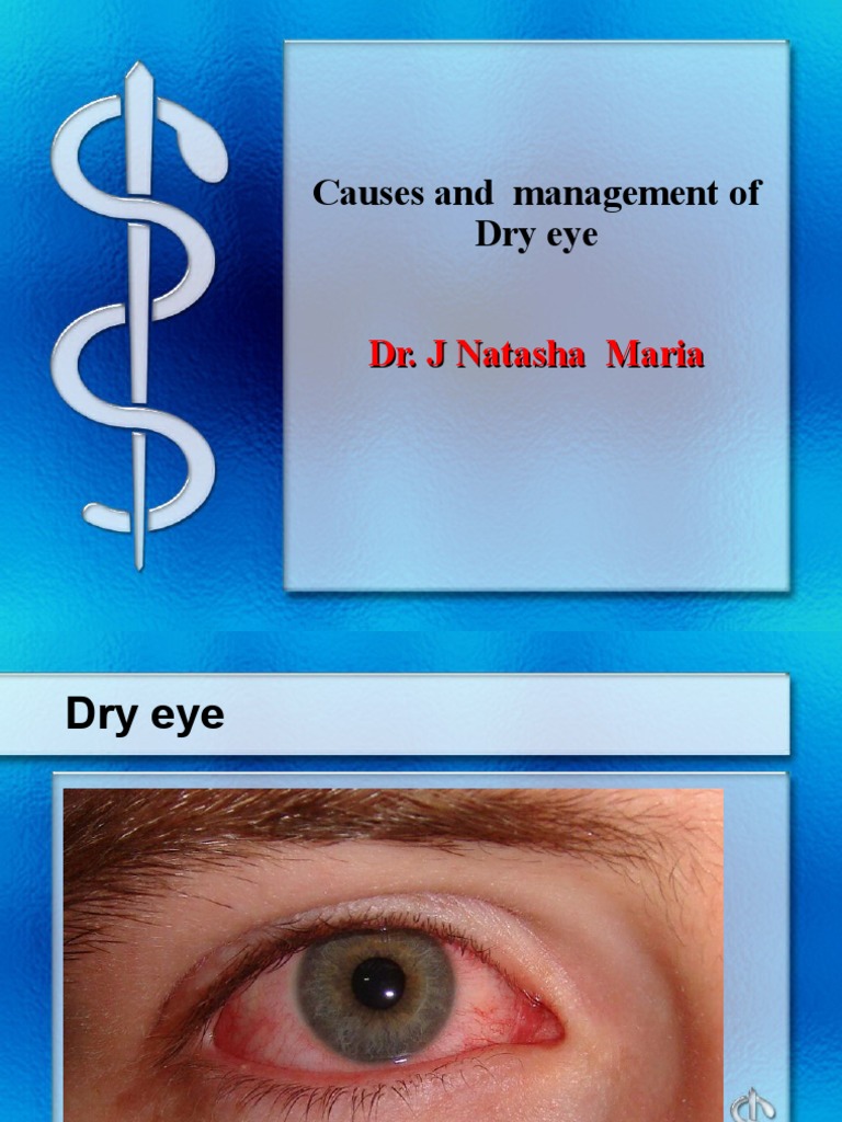 Dry Eye | PDF | Human Eye | Medicine