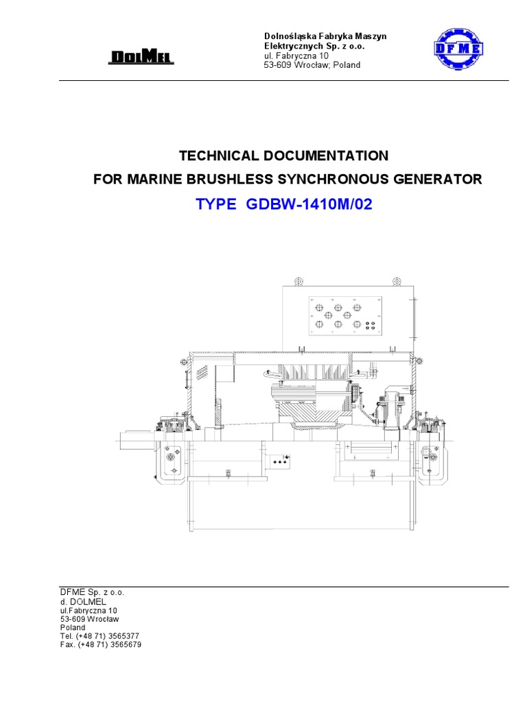 Technical Documentation | PDF | Electrical Resistance And Conductance | Electric Generator
