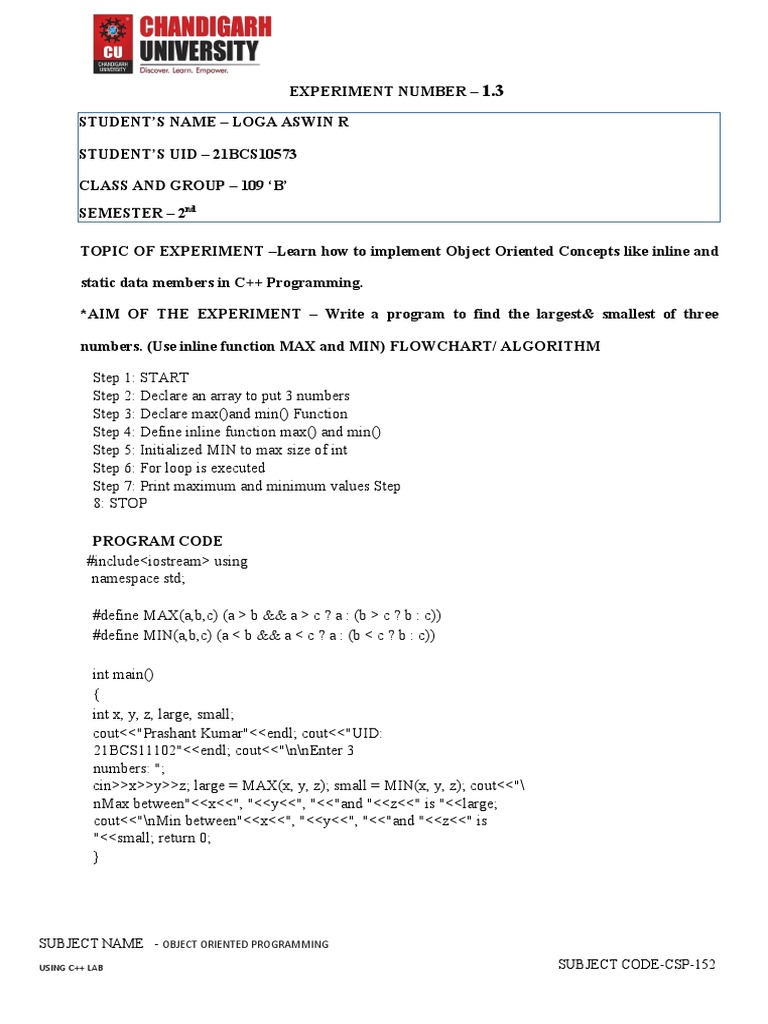C 1 3 Pdf C Computer Program