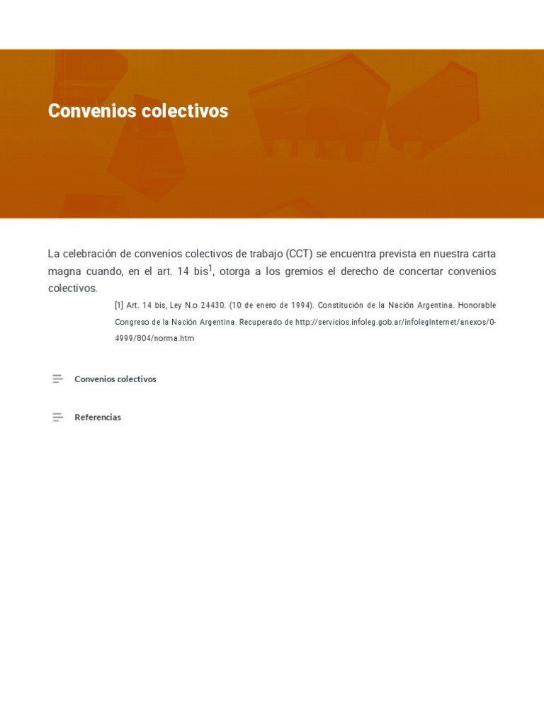 Convenios Colectivos | PDF | Acuerdo colectivo | La negociación colectiva