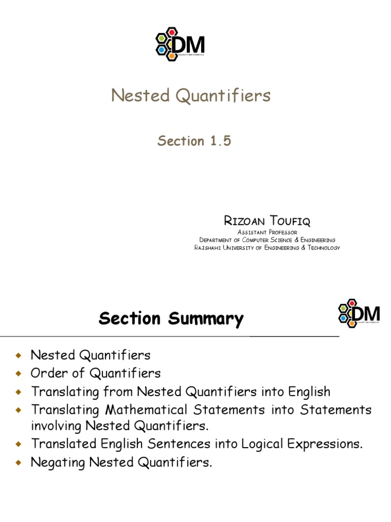 CSE Discrete Math Slide Lecture 04 | PDF | Metalogic | Mathematical Logic