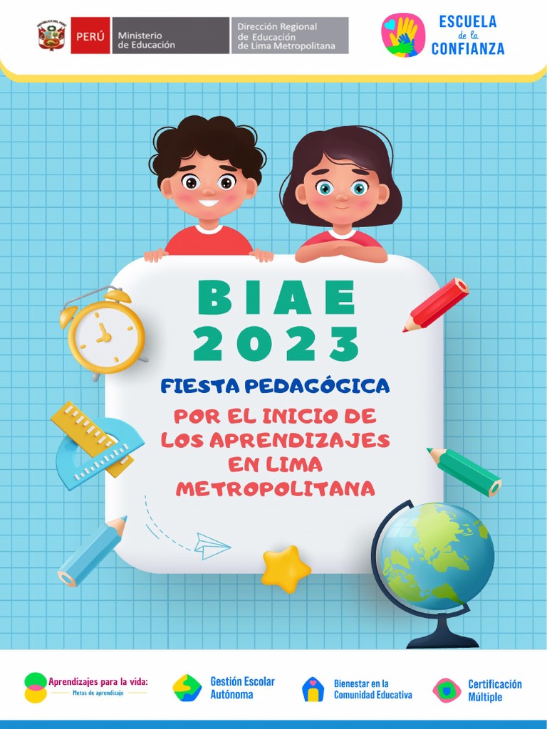 Buena Acogida Biae 2023 | PDF | Educación primaria | Aprendizaje