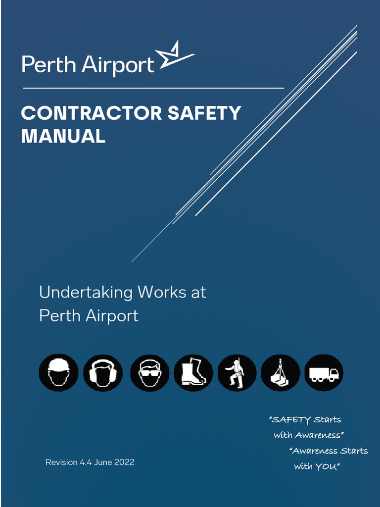 Contractor Safety Manual | PDF | Occupational Safety And Health ...