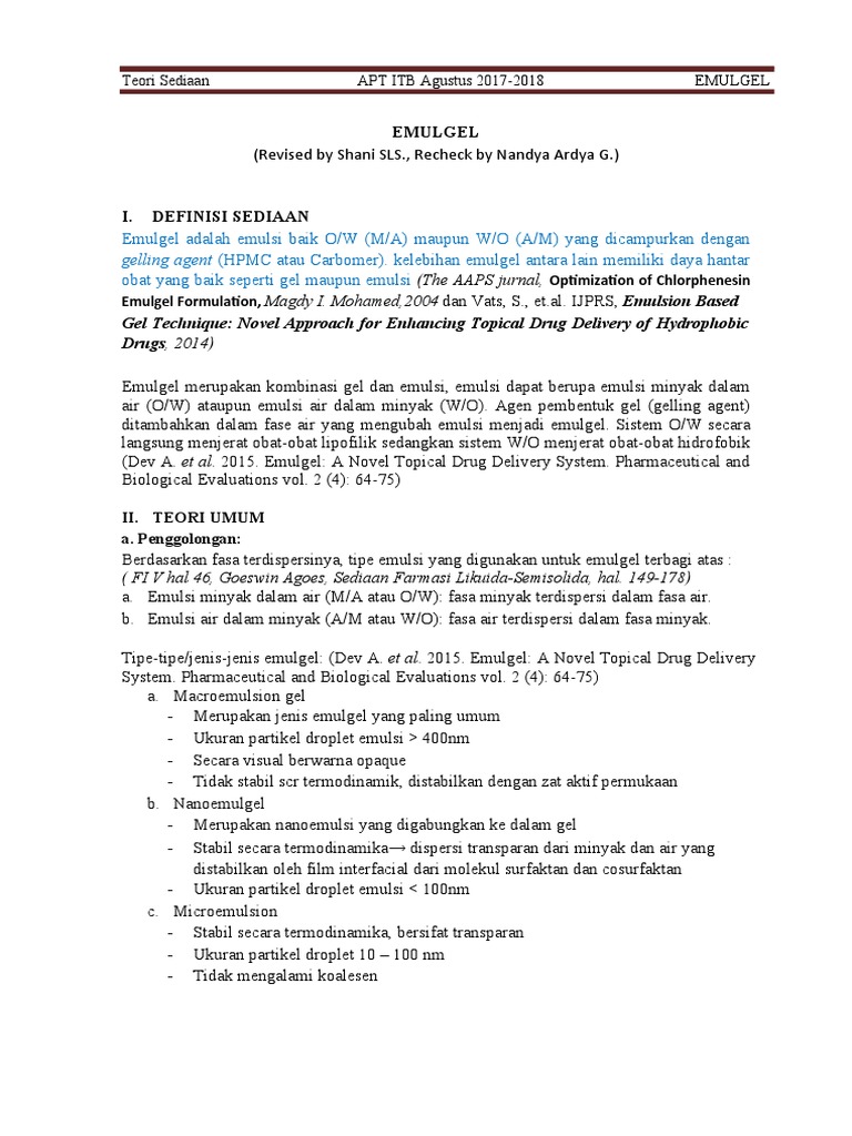 TS EMULGEL Rev | PDF