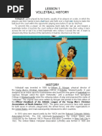 Project File - Volleyball | PDF | Volleyball | Teams