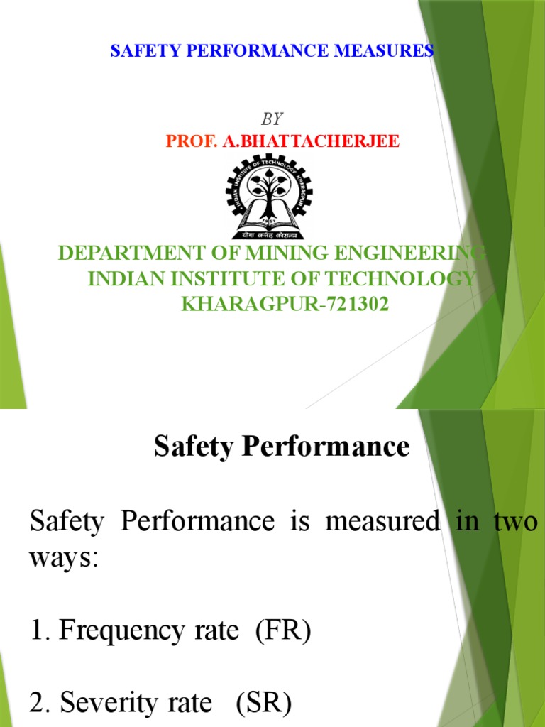 3a. Safety Performace Measures | PDF | Disability