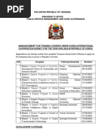KSG Mombasa Campus Training Calendar 2024 2025 (1) | PDF | Human ...