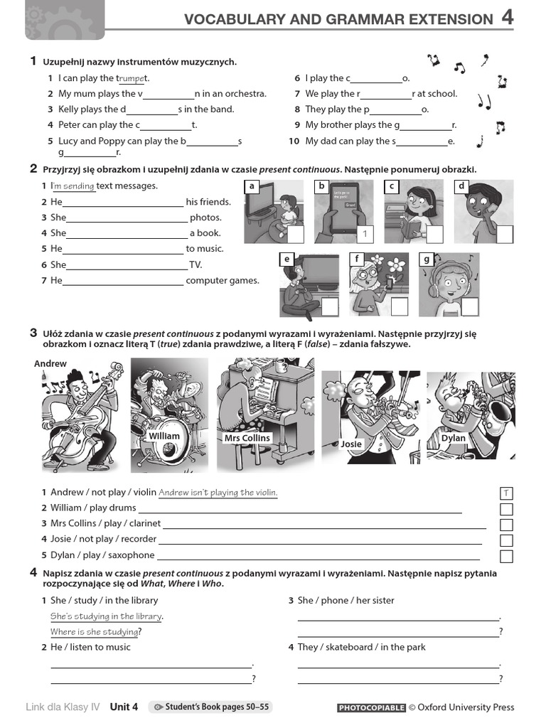 Link L4 U4 Extension Ws | PDF