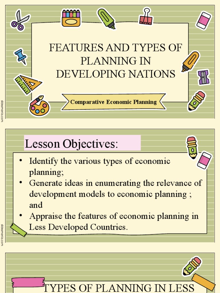 Economic Planning in Developing Nations | PDF | Economic Planning | Economics