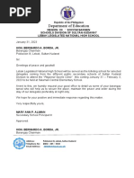Sample Letter of Request For Road Construction | PDF