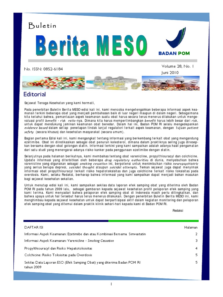 Buletin Berita MESO Volume 28, No. 1 Juni 2010 | PDF Buletin Berita MESO Volume 28, No. 1 Juni 2010 | PDF