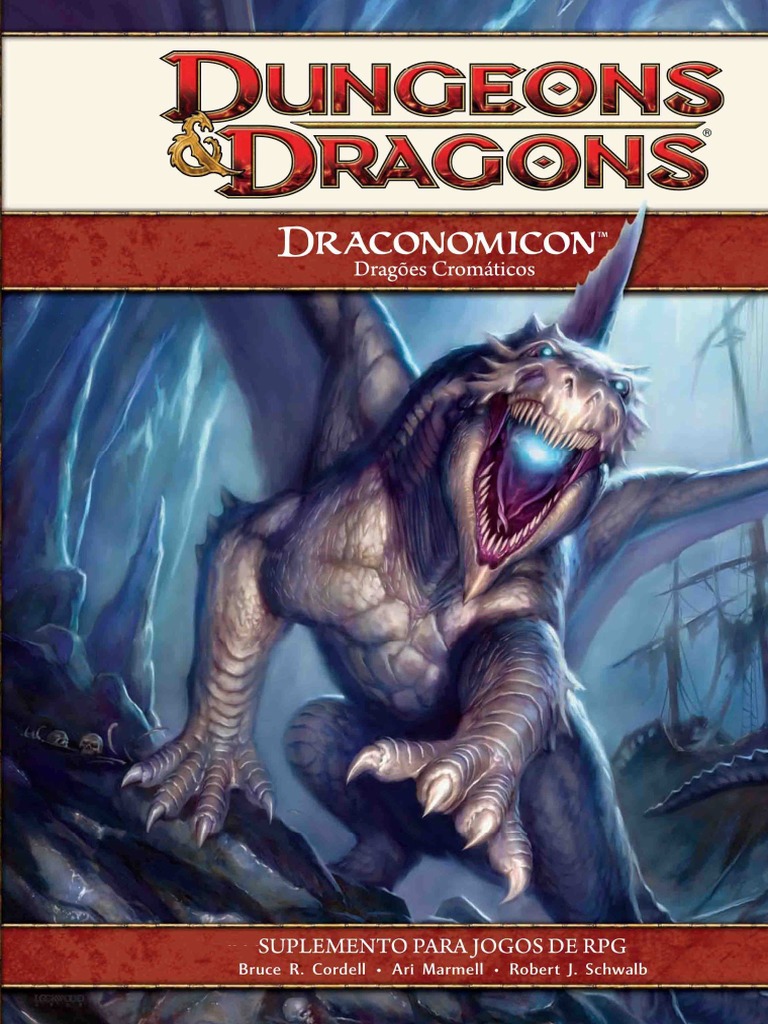 Dokumen - Tips DD 40 Draconomicon Dragoes Cromaticos | PDF