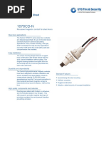 Sentrol 1078 1076 Series Magnetic Contacts Data Sheet | PDF | Switch ...