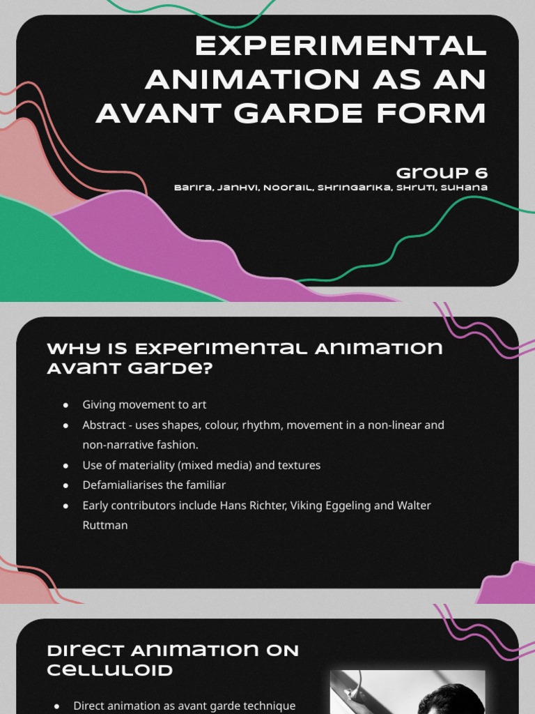 Experimental Animation | PDF | Animation | Paintings