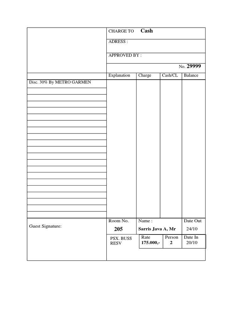 Guest Bill PDF | PDF Guest Bill PDF | PDF