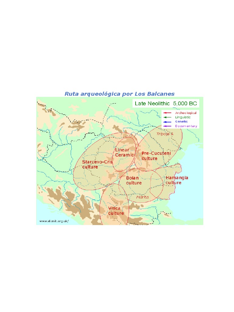 Folleto Ruta Arqueológica de Los Balcanes | PDF | Rumania | Arqueología