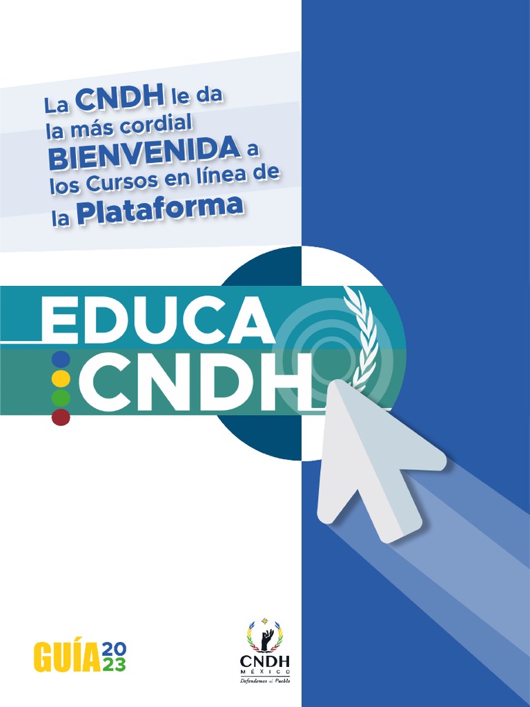 2023-p2 Guía de Usuario Cursos CNDH - Def-Ipn | PDF