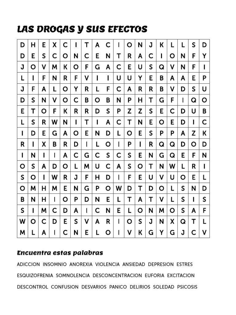 Jugar Sopa de Letras | PDF