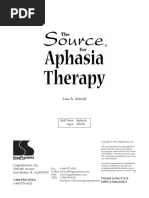 Aphasia Short Term Goals Long Term Goals Evaluation Assessment WriteUp ...