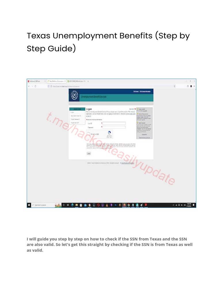 Texas Unemployment Benefits | PDF | Debit Card | Service Industries