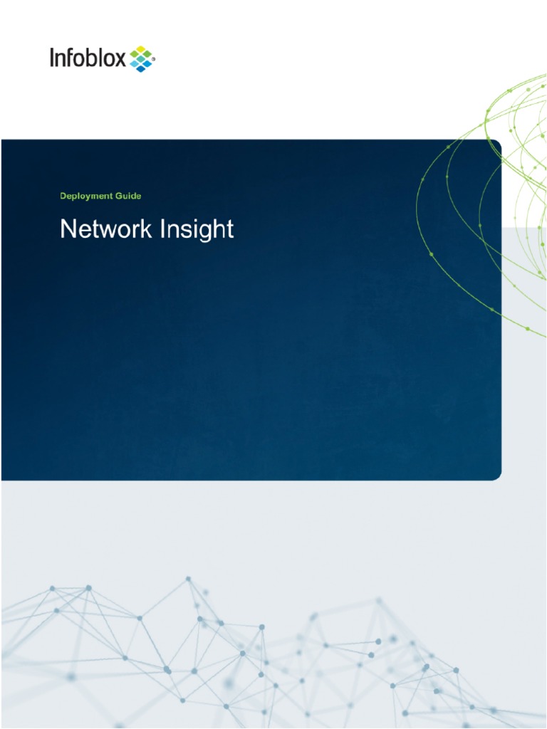 Infoblox Deployment Guide Network Insight Deployment Guide | PDF | Transmission Control Protocol ...