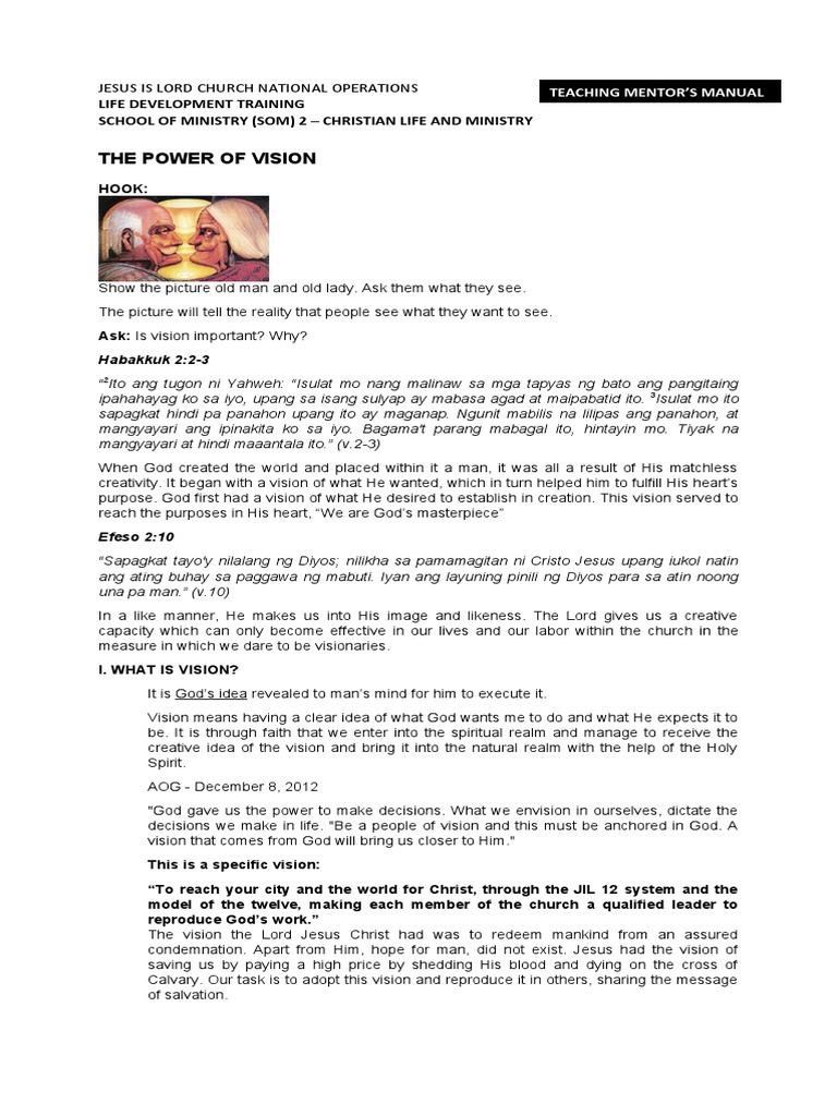 Visionary Christian Leadership Guide | PDF | Disciple (Christianity ...