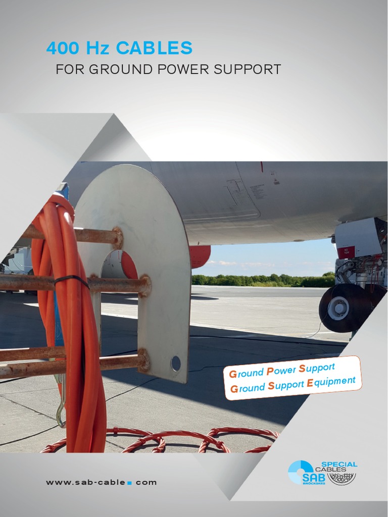 400 HZ Cables For Ground Power Support en | PDF | Power Supply ...