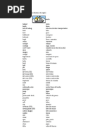 English Vocabulary - Parts of A Ship - Partes de Un Barco - Vocabulario ...