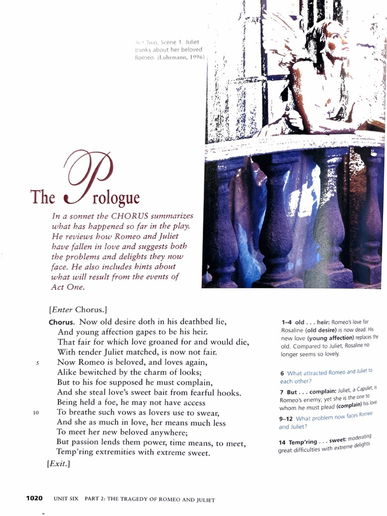 Romeo and Juliet Act 2 Scanned Pages | PDF