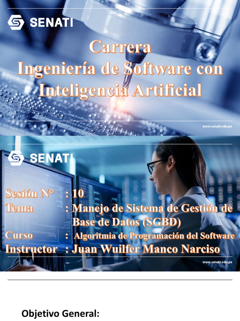 Sesión 10 - APS | PDF | SQL | Gestión de tecnología de la información