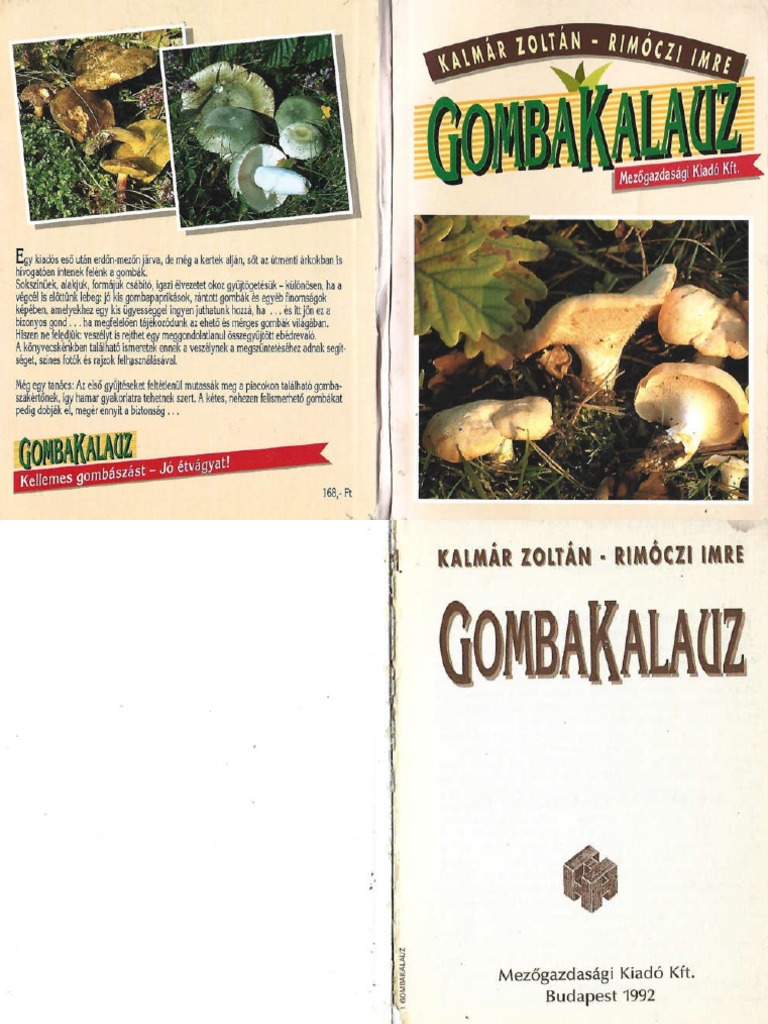 Dr. Kalmár Zoltán, Dr. Rimóczi Imre - Gombakalauzc | PDF