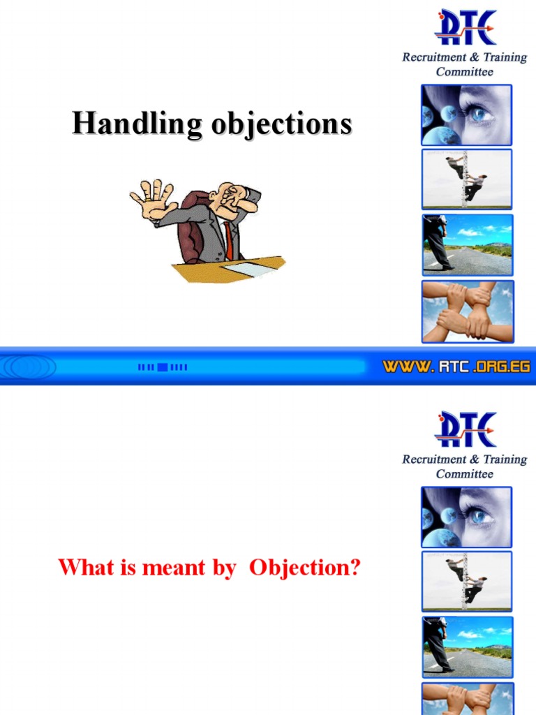 Handling Objection-Final | PDF | Reason | Sales