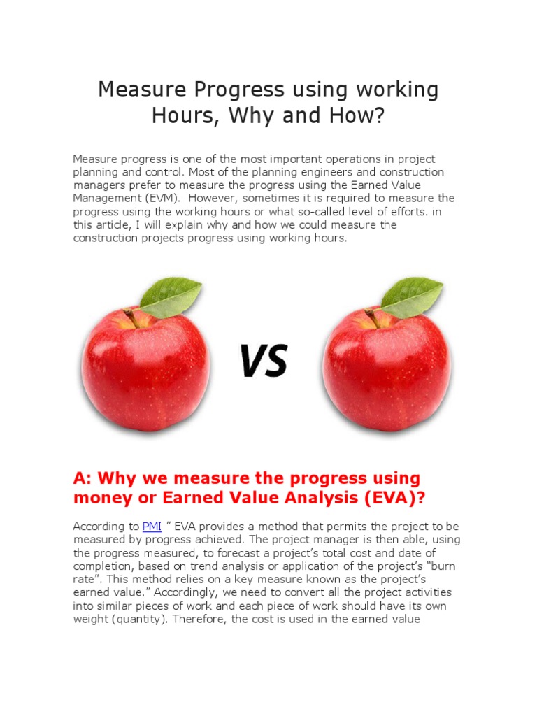 Measure Progress Using Working Hours | PDF | Business | Economies