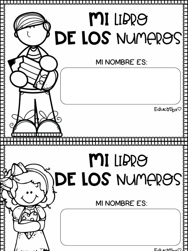 Actividades para aprender los números | PDF | Crecimiento personal y ...