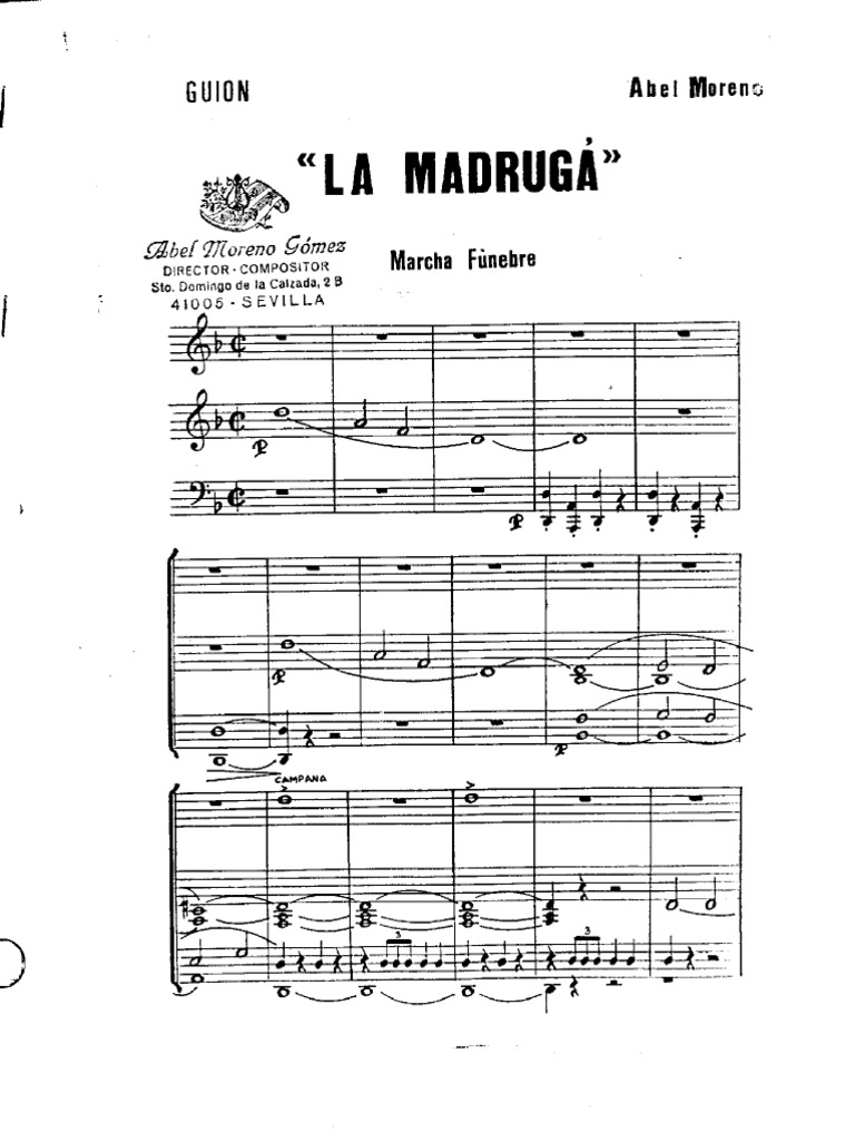 LA MADRUGA- Abel Moreno | PDF