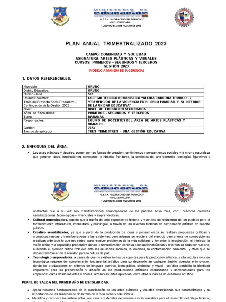 Modelo Pat - 2023 | PDF | Dibujo | Diseño